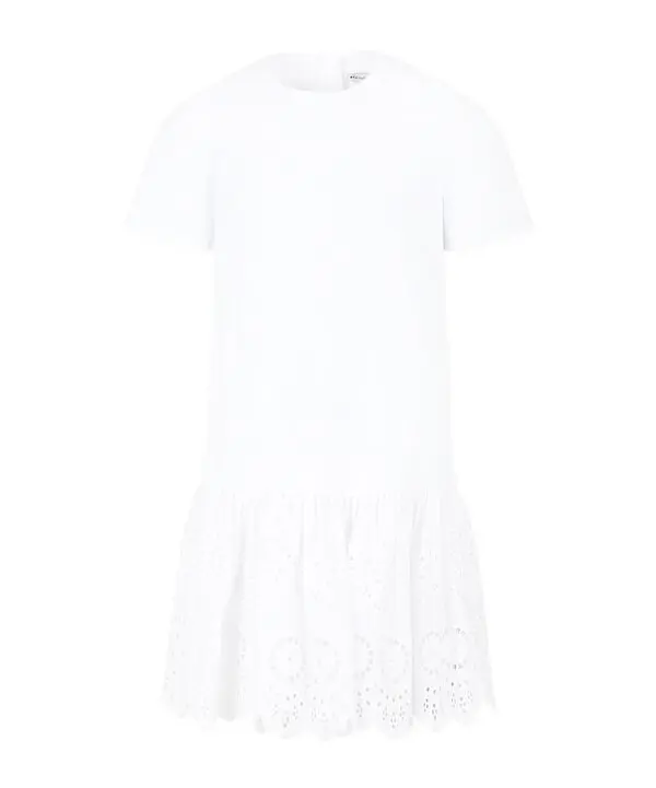 Dolce & Gabbana Poplin Effect Dress - White