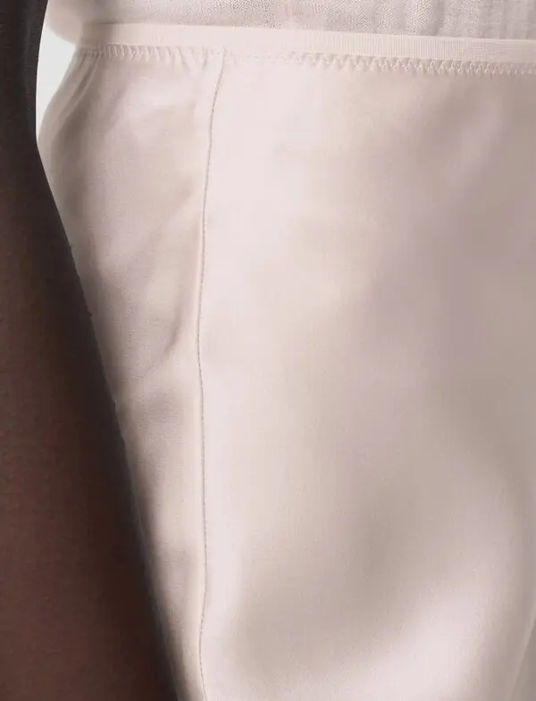 JOSEPH Isaak Bias-cut Silk Midi Skirt - White