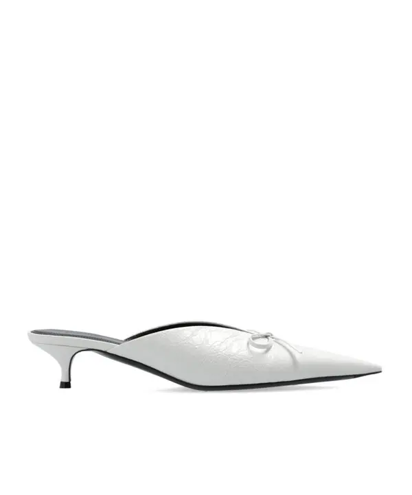 Balenciaga Knife Bow Detailed Mules