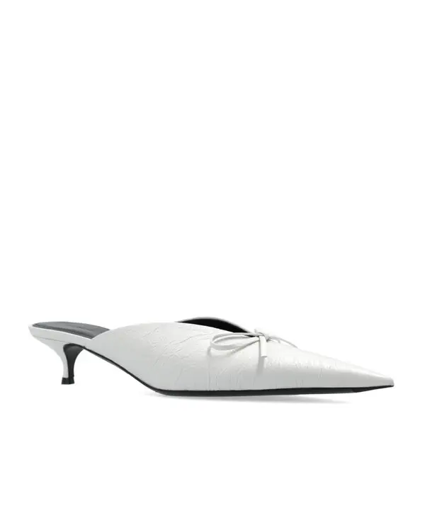 Balenciaga Knife Bow Detailed Mules