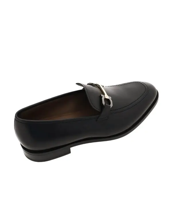 FERRAGAMO Gancini Buckle Detail Loafers