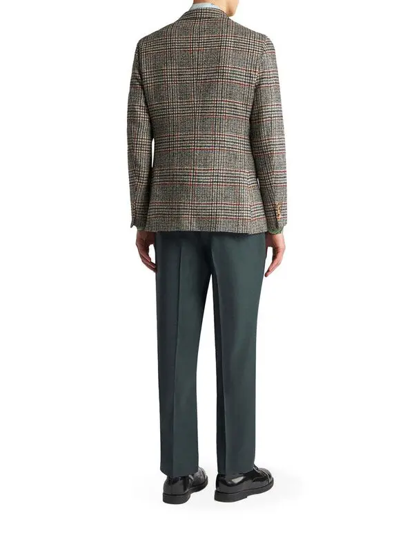 Etro Long-sleeved Checked Blazer