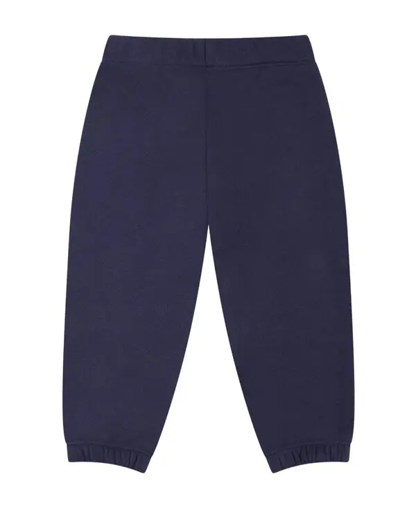 Palm Angels Logo Print Cotton Tracksuit Bottoms