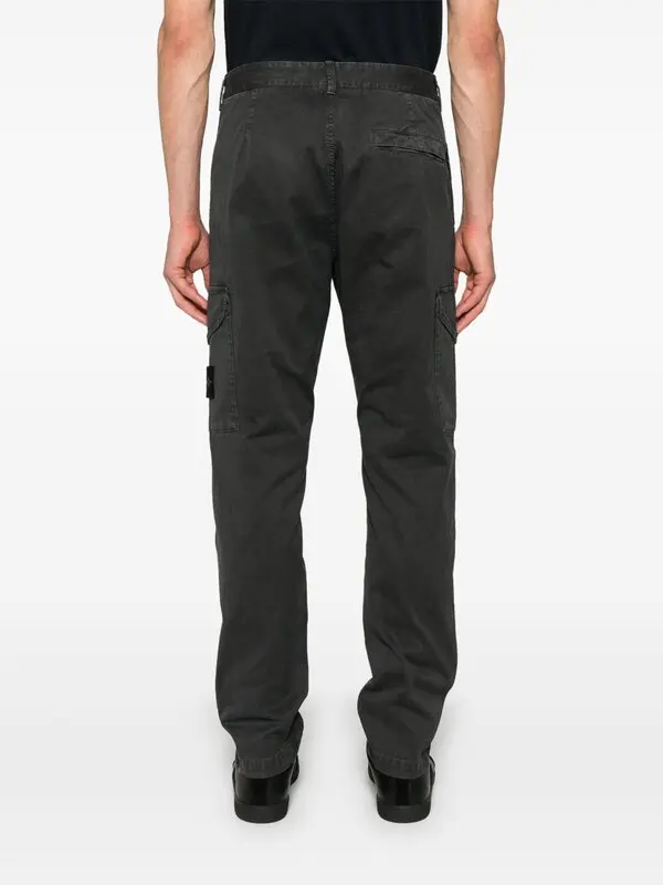 Stone Island Cargo Trousers With Compass Patch