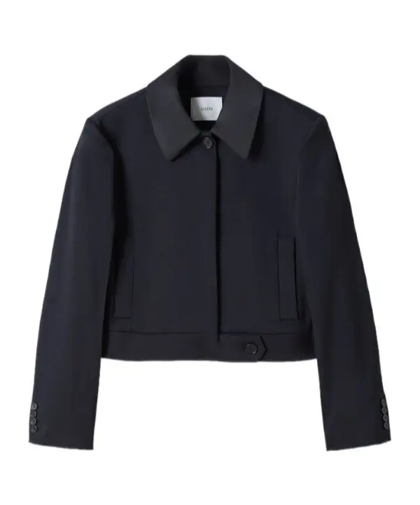 JOSEPH Abbe Boxy Stretch-crepe Jacket