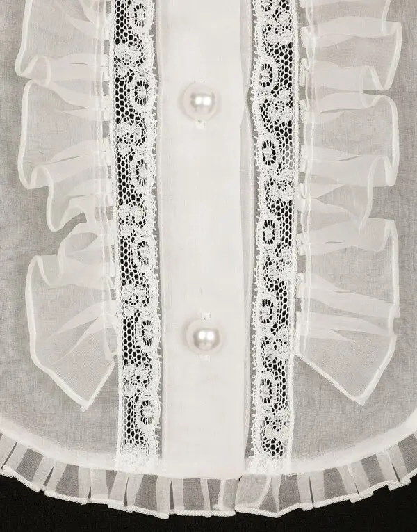 Dolce & Gabbana Dolce Gabbana Ruffle Detailed Mini Dress