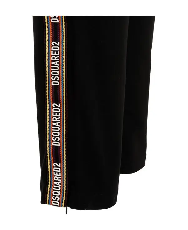 Dsquared2 Logo-tape Elasticated Waist Track Pants