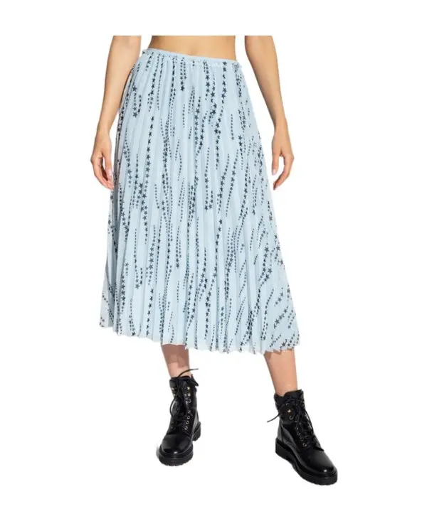 Red Valentino Pleated Skirt