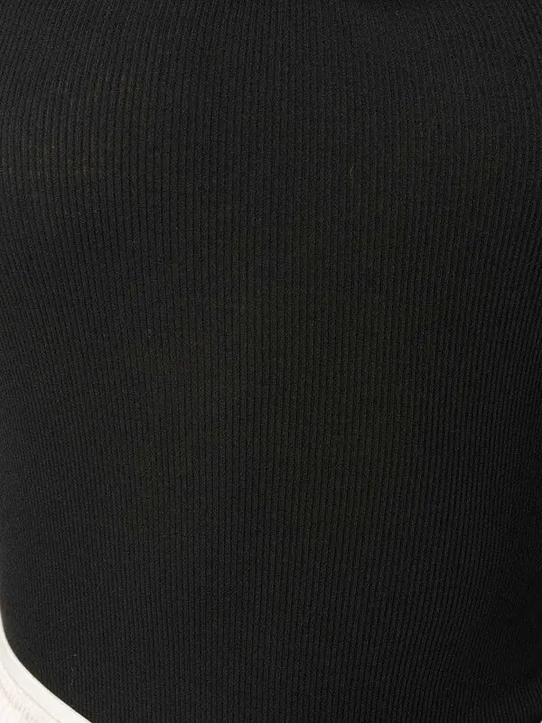 Vince Ribbed Sleeveless Tank Top