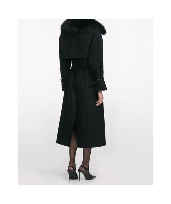 SELF-PORTRAIT Belted Trench Coat