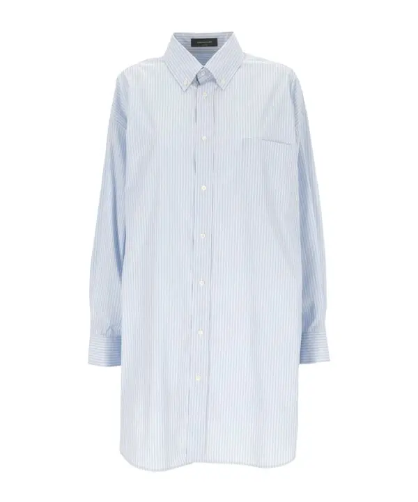 Fabiana Filippi Striped Cotton Poplin Shirt