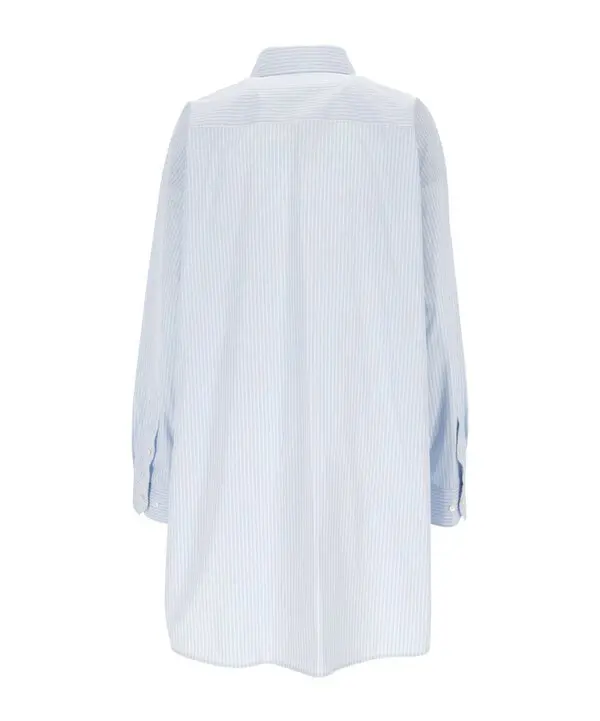 Fabiana Filippi Striped Cotton Poplin Shirt