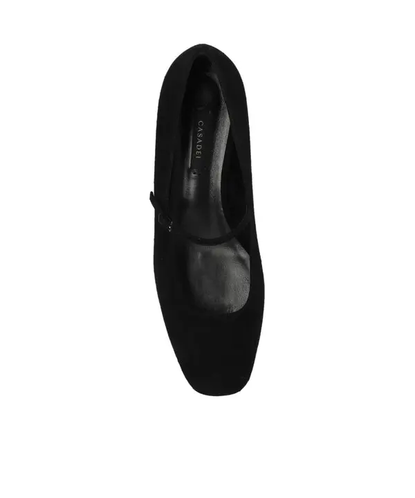 Casadei Buckle Square Toe Strapped Pumps