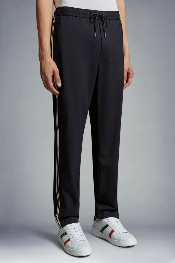 Moncler Gabardine Jogging Trousers