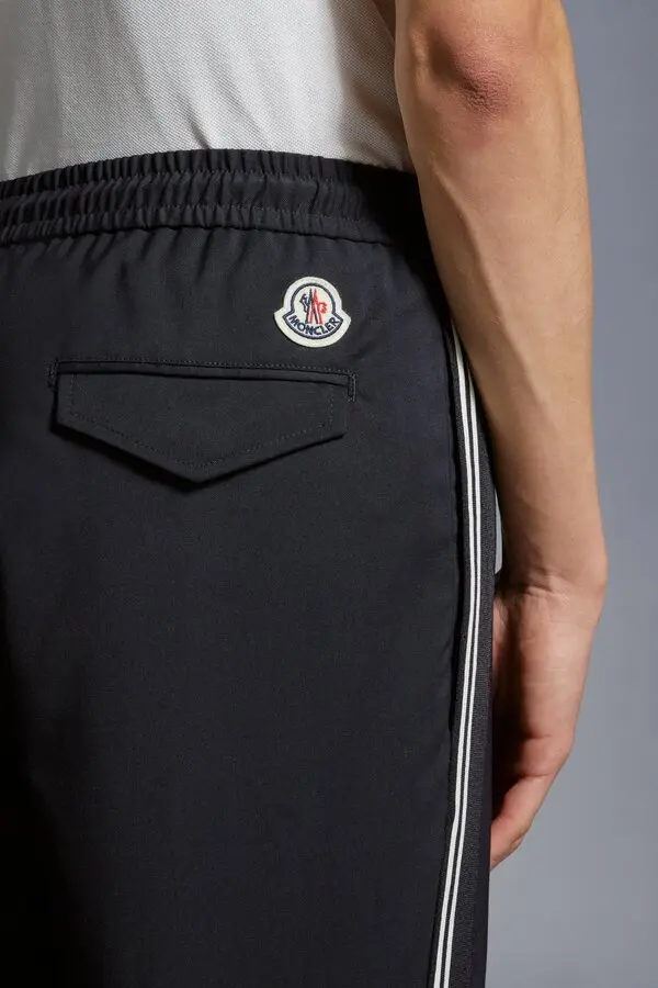 Moncler Gabardine Jogging Trousers