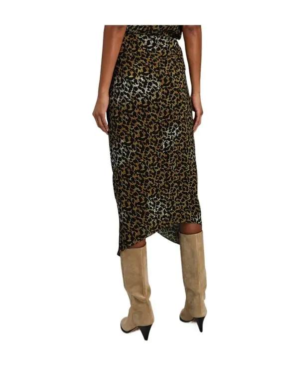 Isabel Marant Étoile Azaria Draped Midi Skirt - No