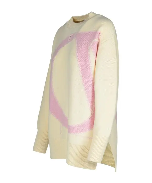 Off-White Crewneck Long-sleeved Jumper