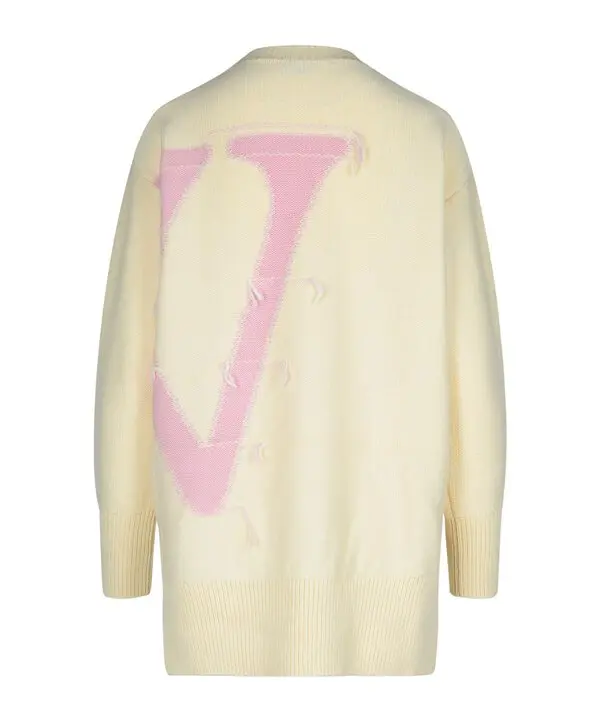 Off-White Crewneck Long-sleeved Jumper