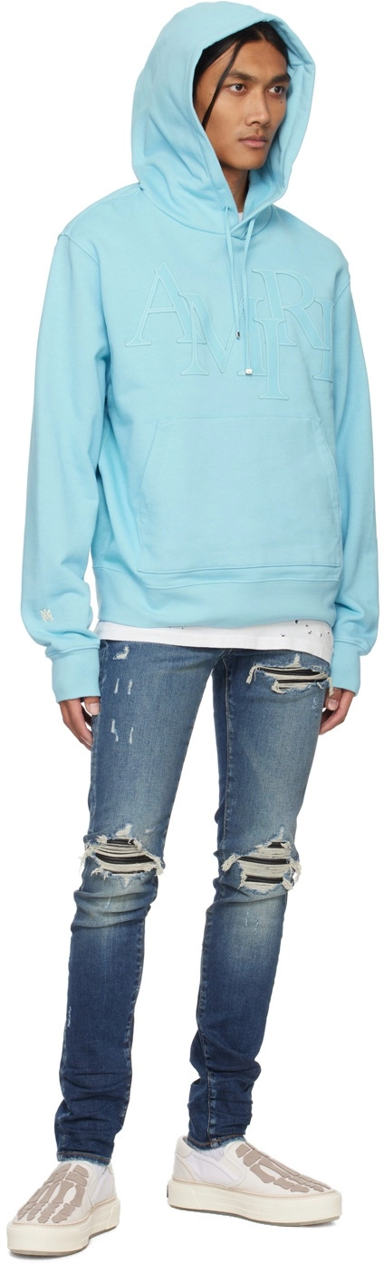 Amiri Logo Printed Crewneck T-shirt