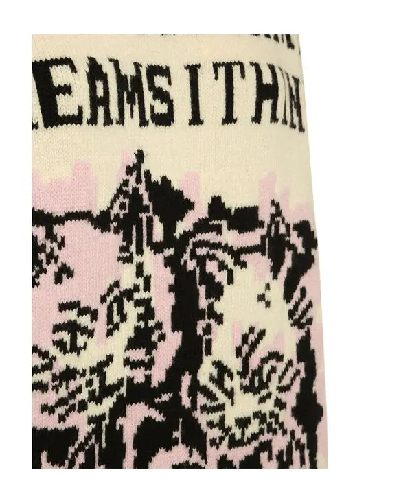 Philosophy Di Lorenzo Serafini Graphic Print Knitted Sweater