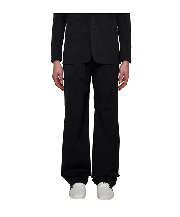 Palm Angels Straight Leg Drawstring Pants