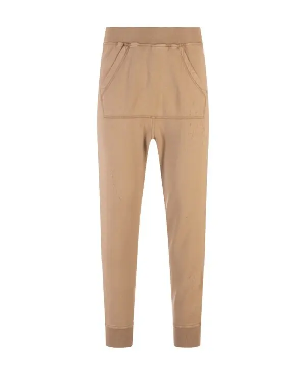 Dsquared2 Tapered Cotton Track Pants