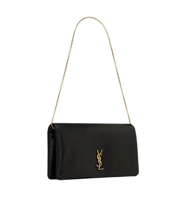 Saint Laurent Calypso Logo Plaque Mini Shoulder Bag