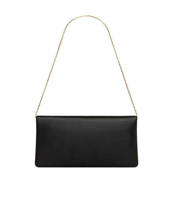 Saint Laurent Calypso Logo Plaque Mini Shoulder Bag