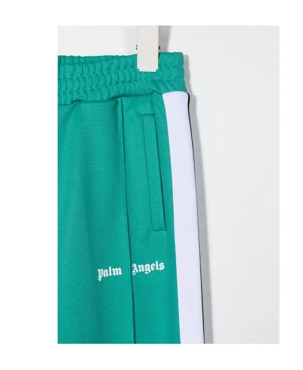 Palm Angels Side-stripe Logo-print Track Pants