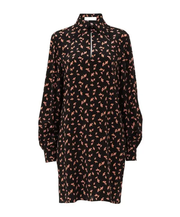 Chloé Long-sleeved Mini Dress