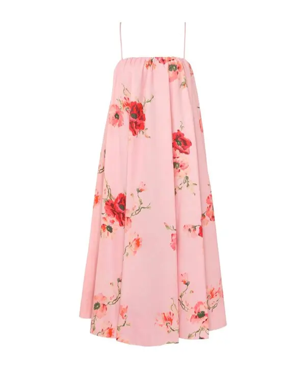 Zimmermann Lightburst Floral-print Midi Dress
