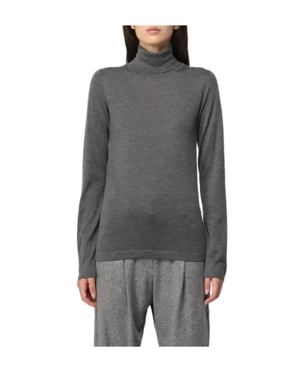 Brunello Cucinelli High-neck Sweater - Gray