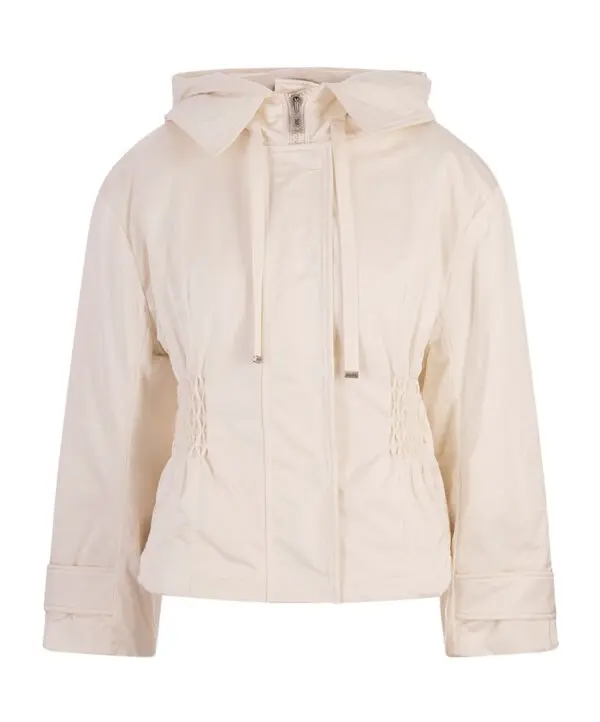 Ermanno Scervino Smocking-detail Hooded Jacket