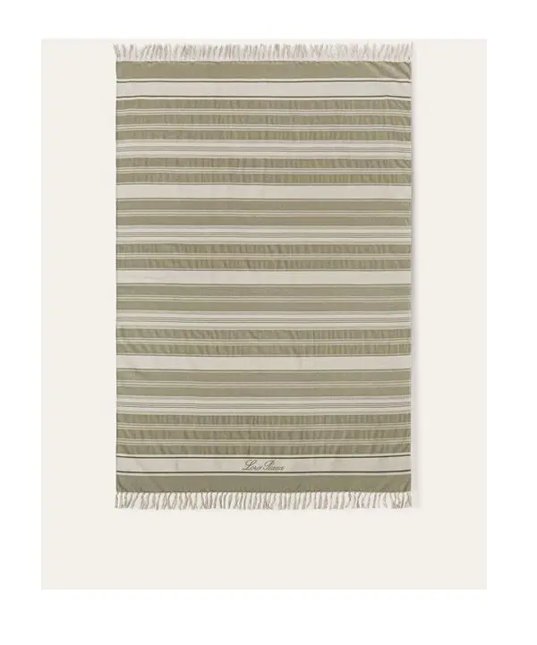 Loro Piana Marina Logo Beach Towel
