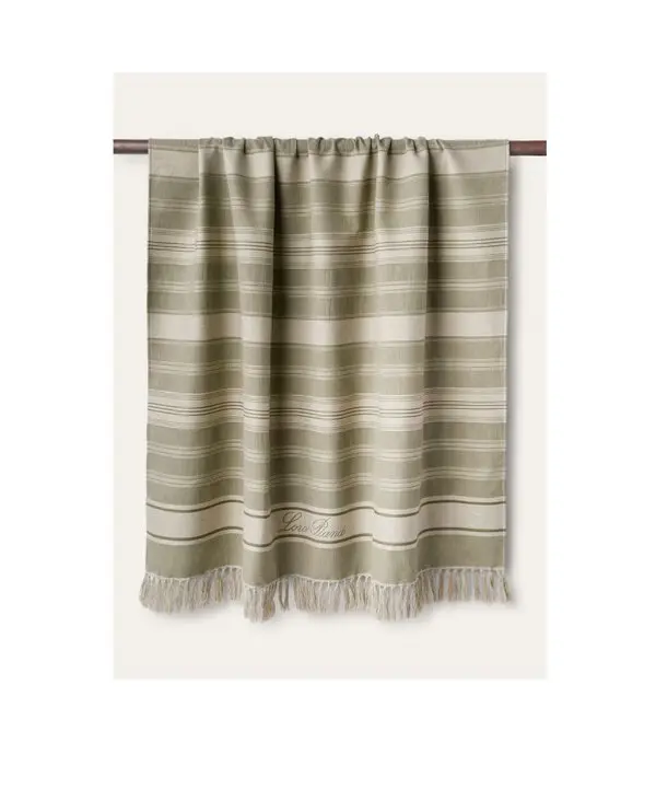 Loro Piana Marina Logo Beach Towel