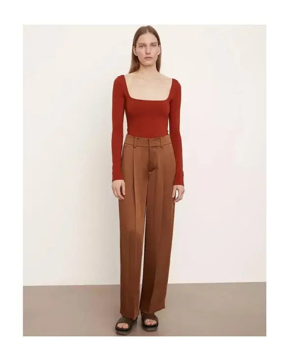 Vince Tailored Wide-leg Trousers