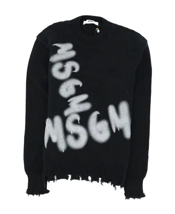 MSGM Teen Logo-print Jumper