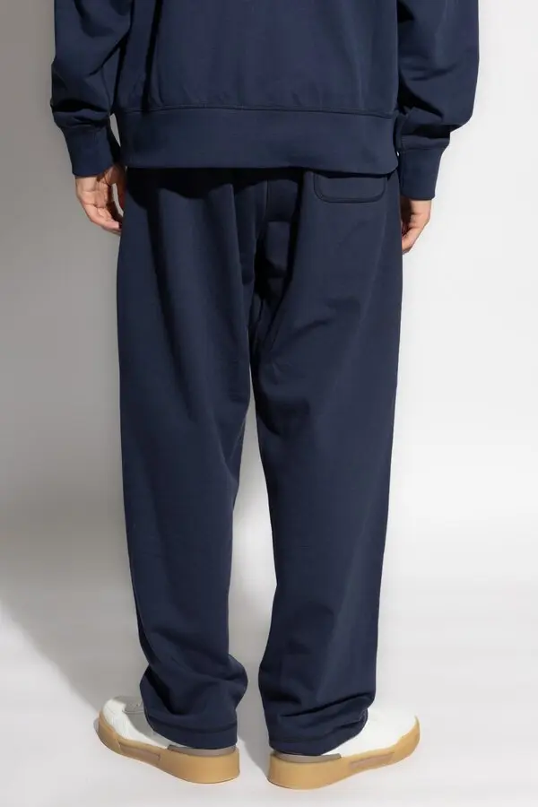 Kenzo Logo Embroidered Straight-leg Sweatpants