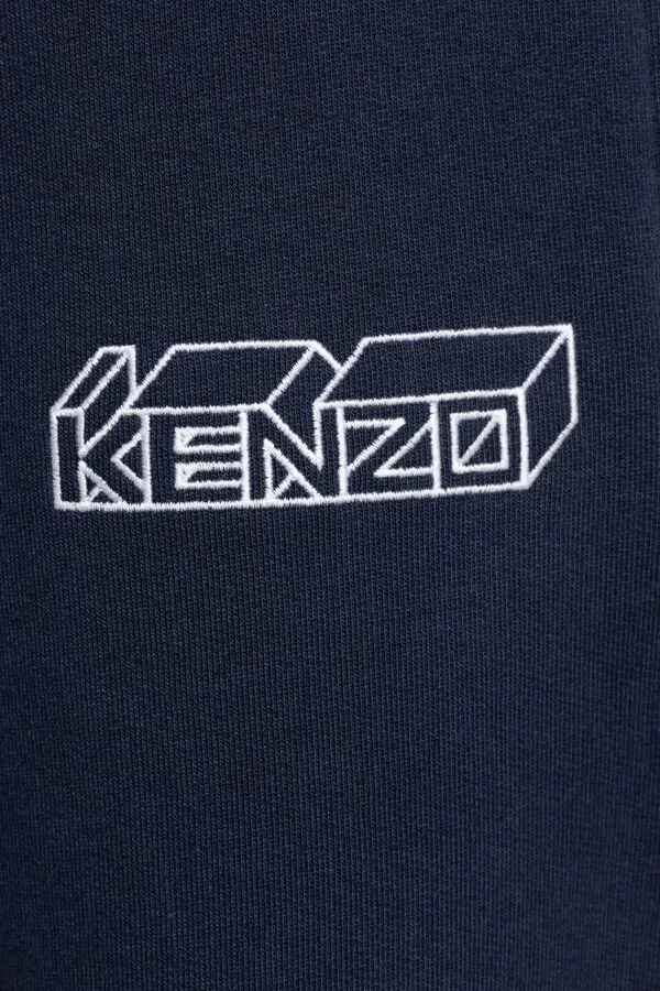 Kenzo Logo Embroidered Straight-leg Sweatpants