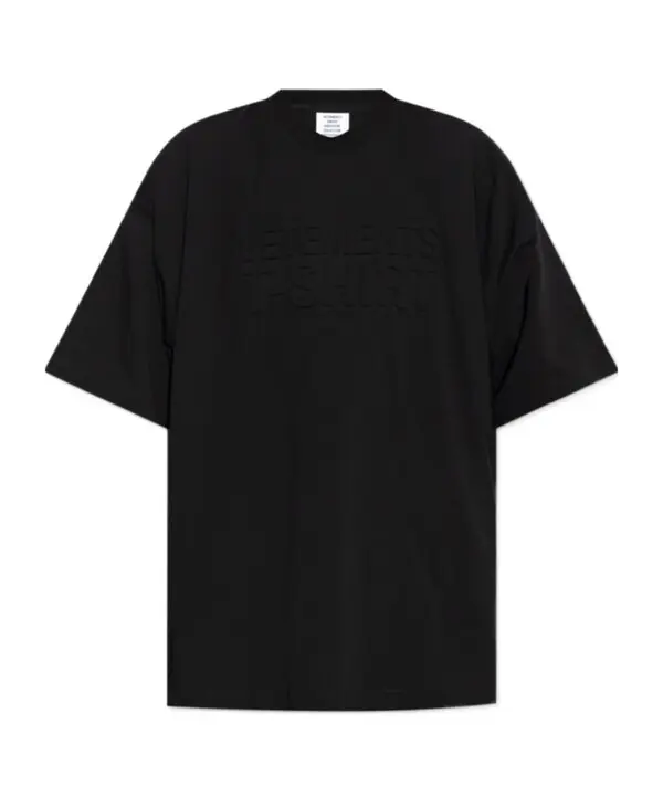 Vetements Logo-embossed T-shirt