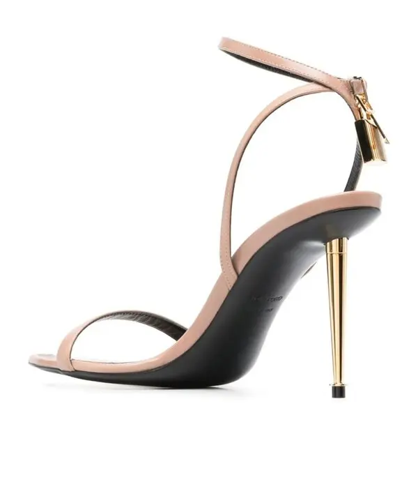TOM FORD Padlock Pointy Sandals