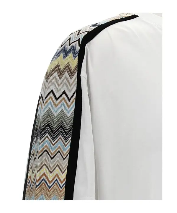Missoni Zig Zag Pattern Crewneck T-shirt