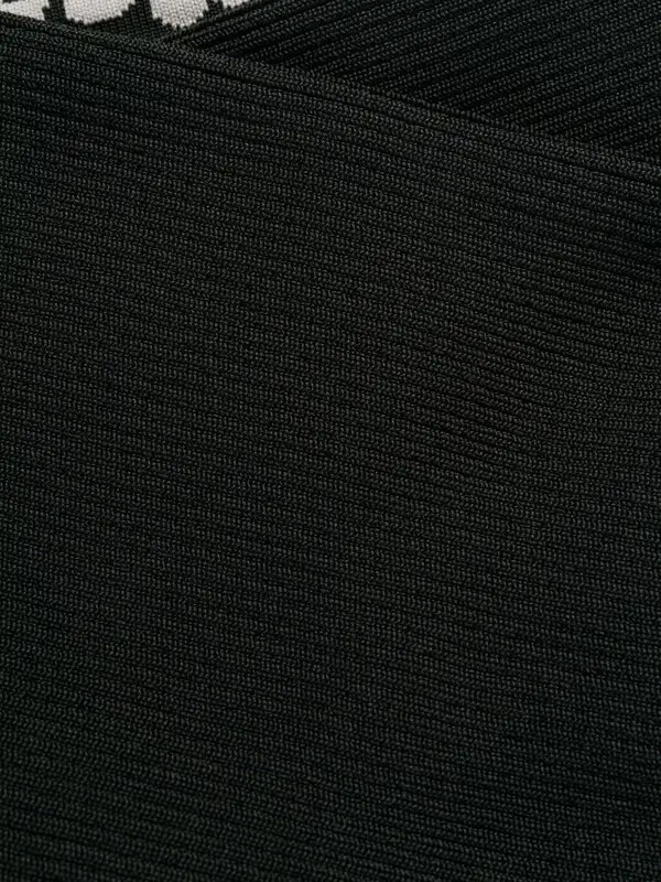 Off-White Logo Waist Straight Pants