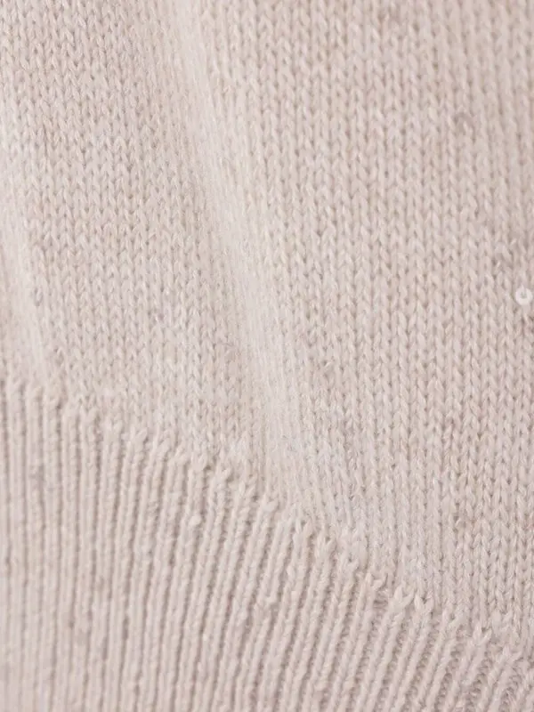 Brunello Cucinelli V-neck Long-sleeved Sweater