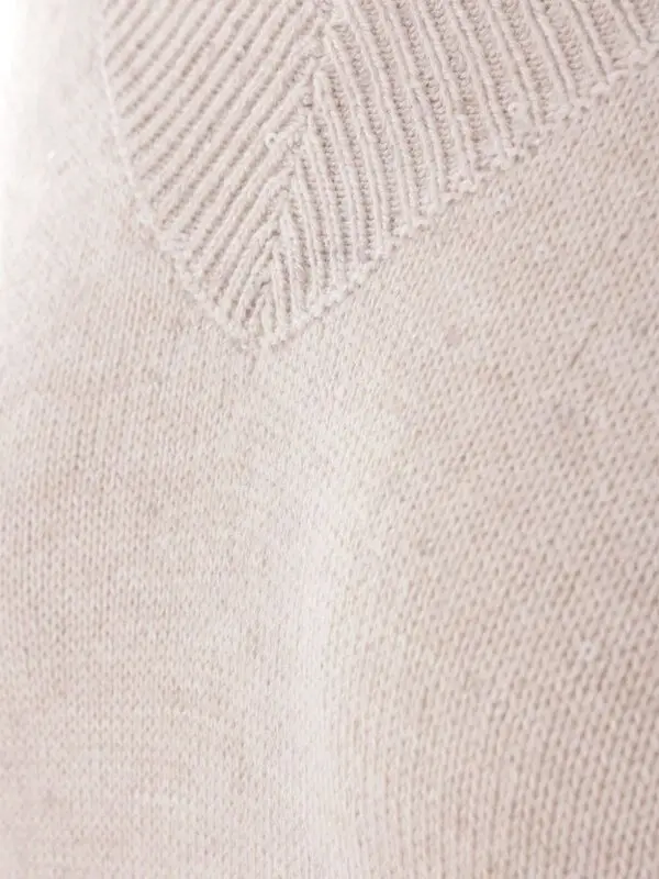 Brunello Cucinelli V-neck Long-sleeved Sweater