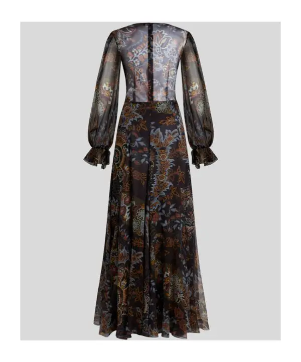 Etro Printed Silk Dress