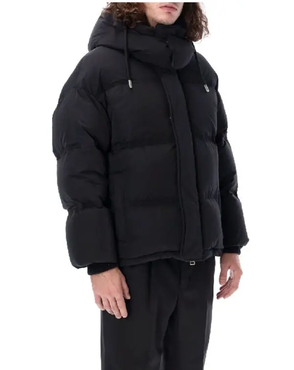 AMI Paris De Coeur Padded Hooded Down Jacket