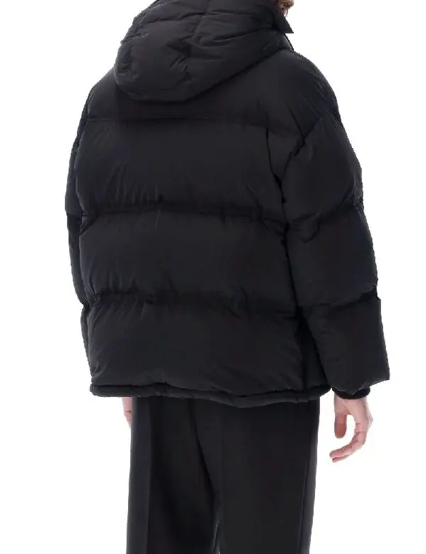 AMI Paris De Coeur Padded Hooded Down Jacket