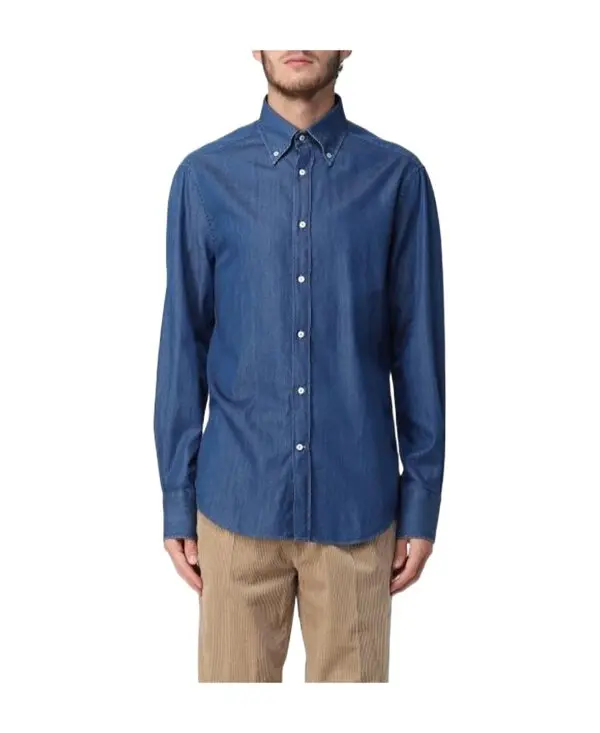 Brunello Cucinelli Buttoned Denim Shirt