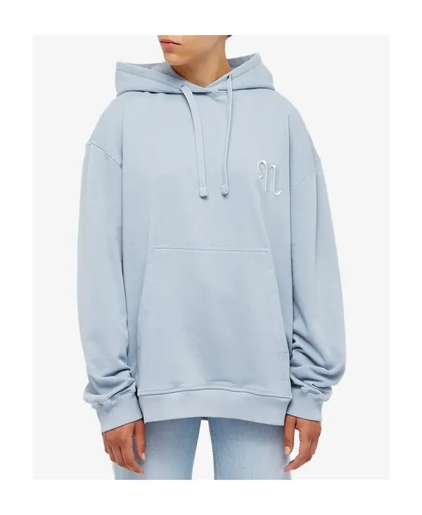 Nanushka Logo Embroidered Oversized Hoodie